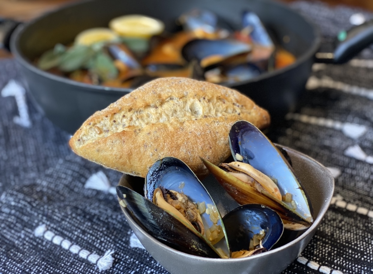 French Style Mussels - 3CatsFoodie