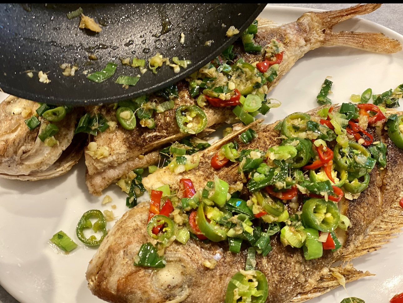 Salt and Pepper Fish (Chinese style) - 3CatsFoodie
